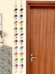 White Godna Tribal Flag Toran – Noor Mohamed Furnitures